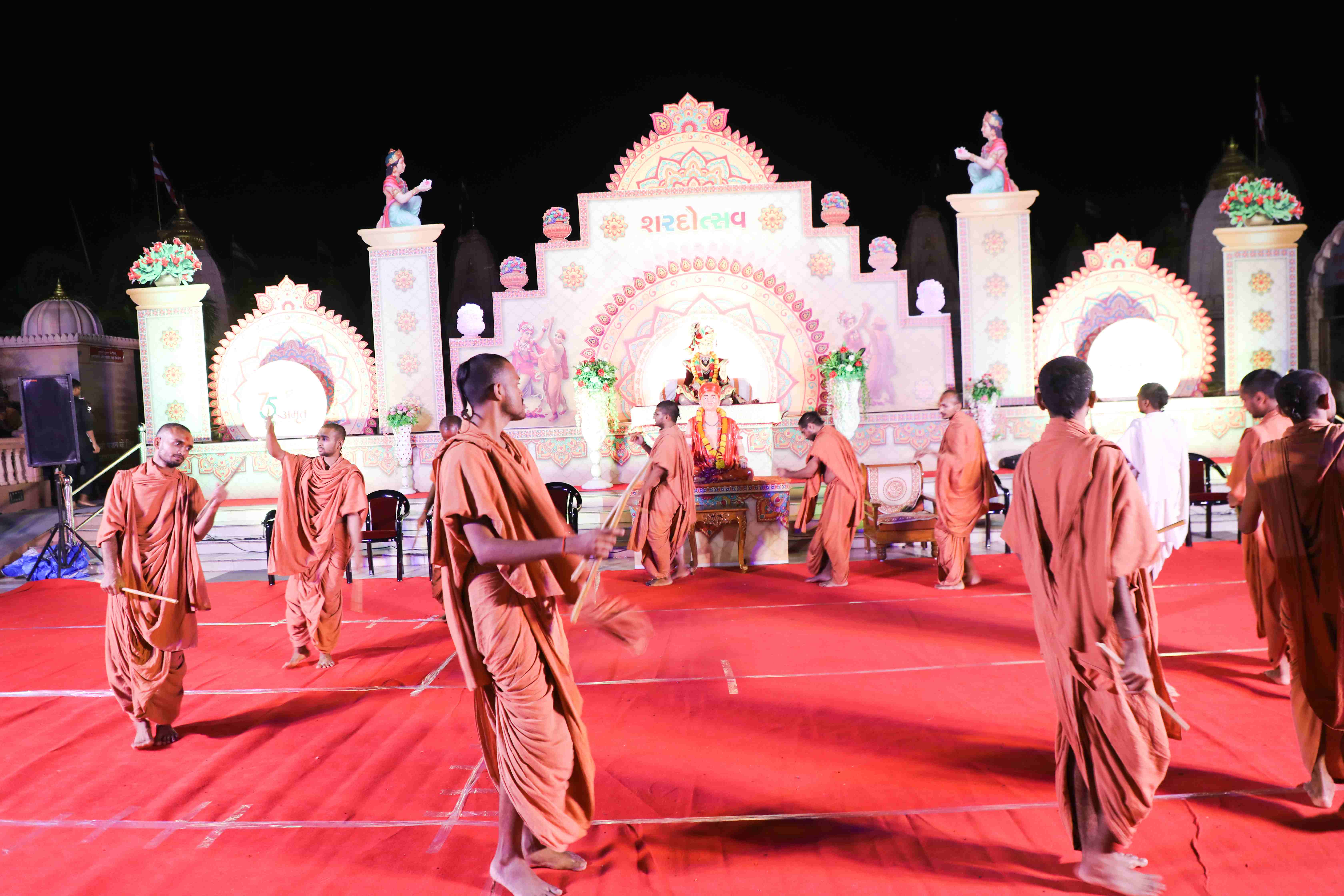 Sharadotsav at Nilkanthdham Narmada | Swaminarayan Gurukul Rajkot Sansthan