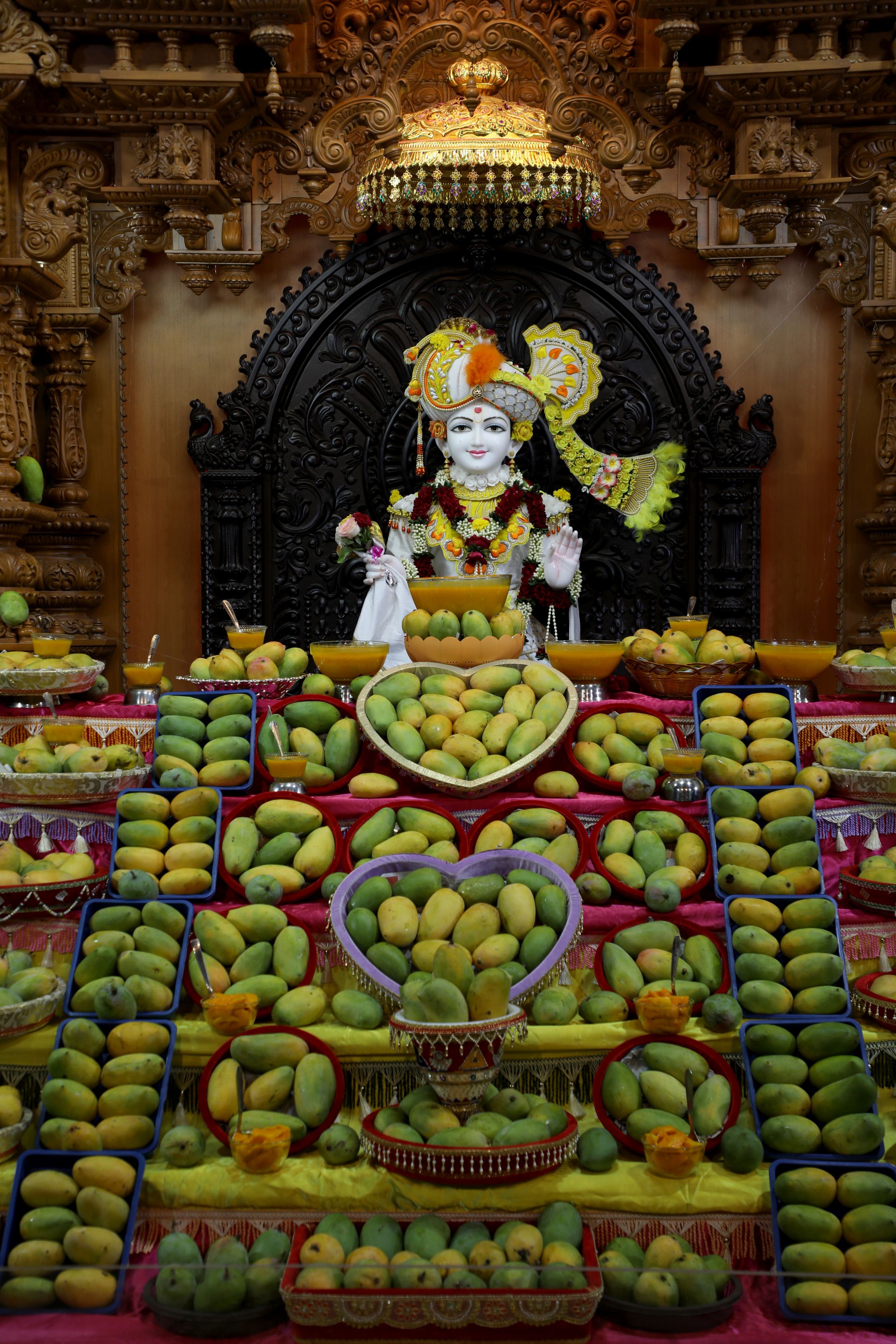 Ahmedabad Nikol Branch - A grand Amrotsav of 300 kg of mangoes was ...