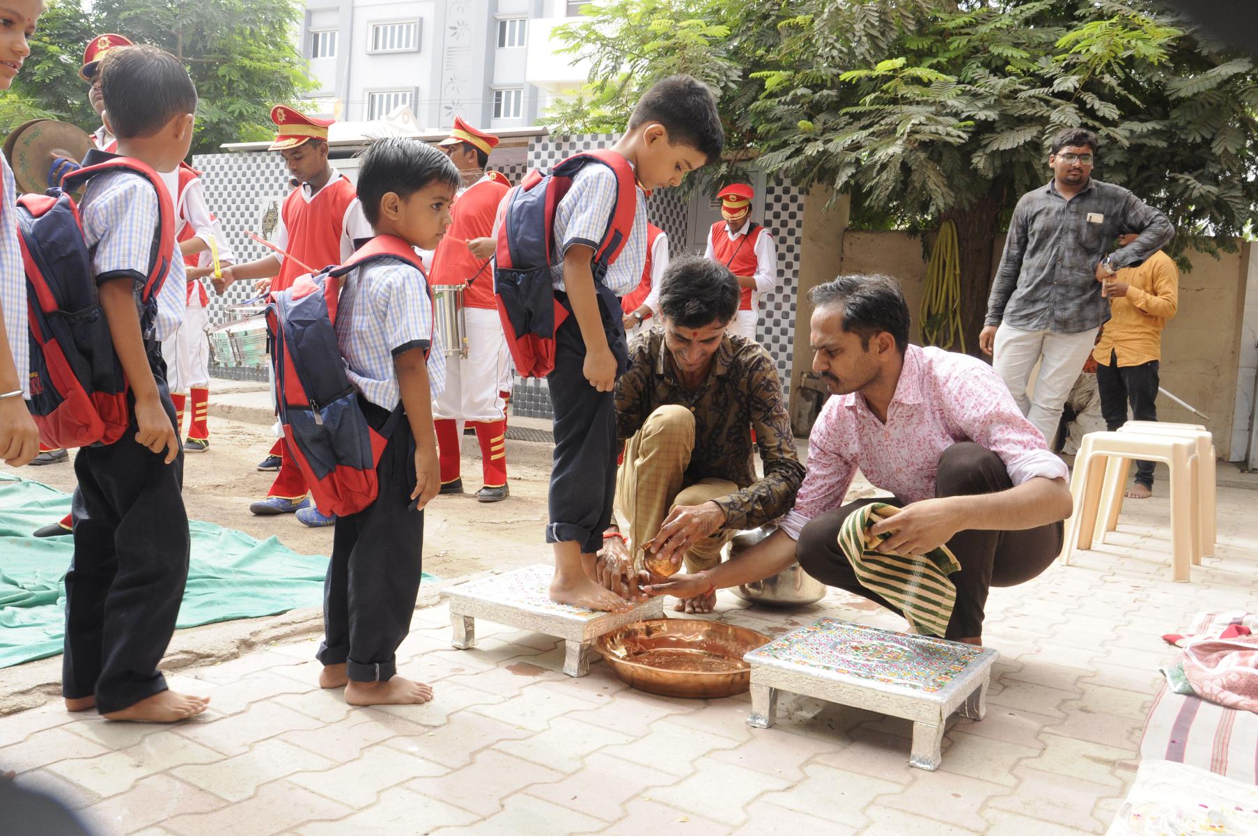 School Pravesh Utsav - Morbi Gurukul | Swaminarayan Gurukul Rajkot Sansthan