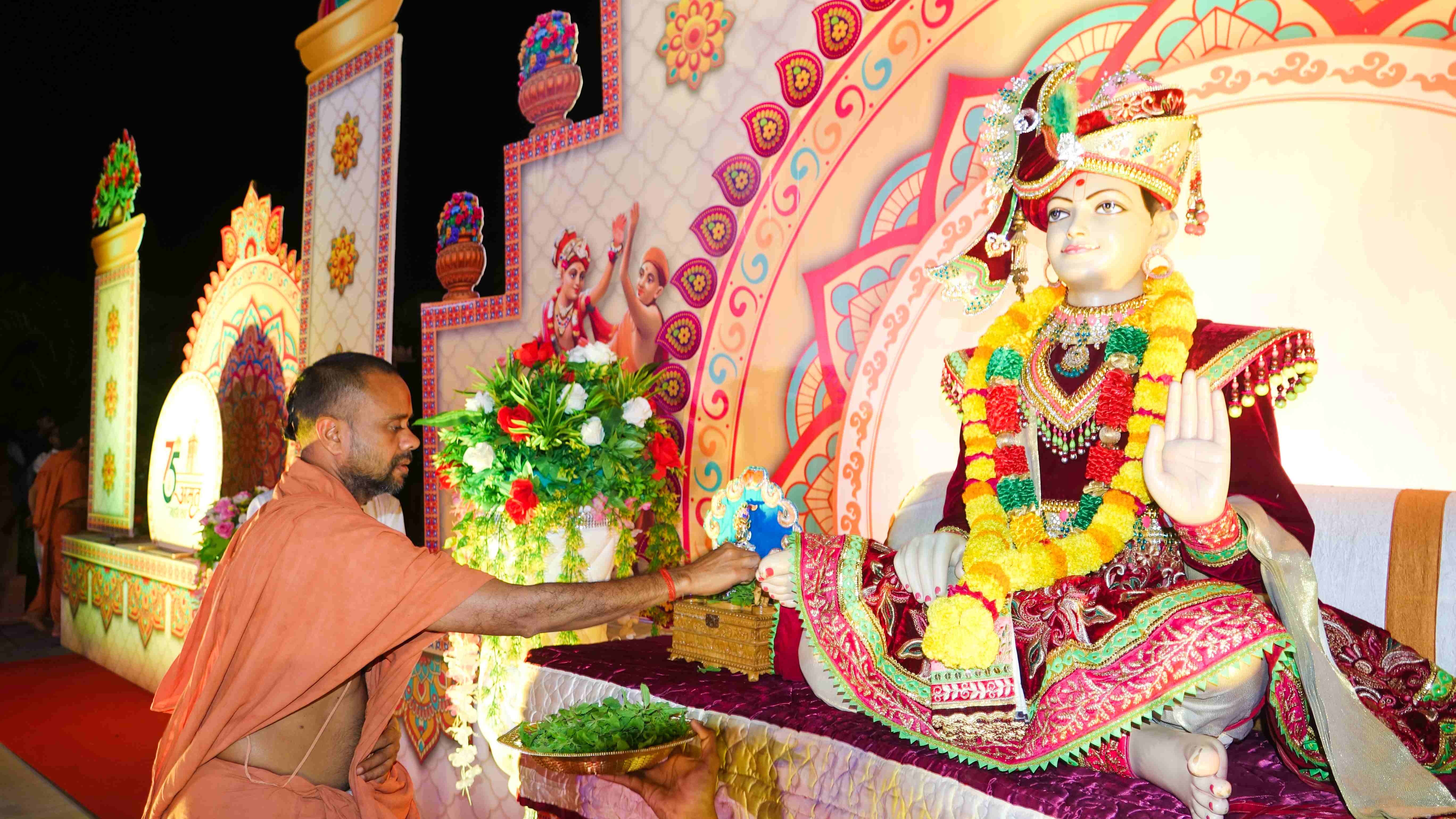 Sharadotsav at Nilkanthdham Narmada | Swaminarayan Gurukul Rajkot Sansthan