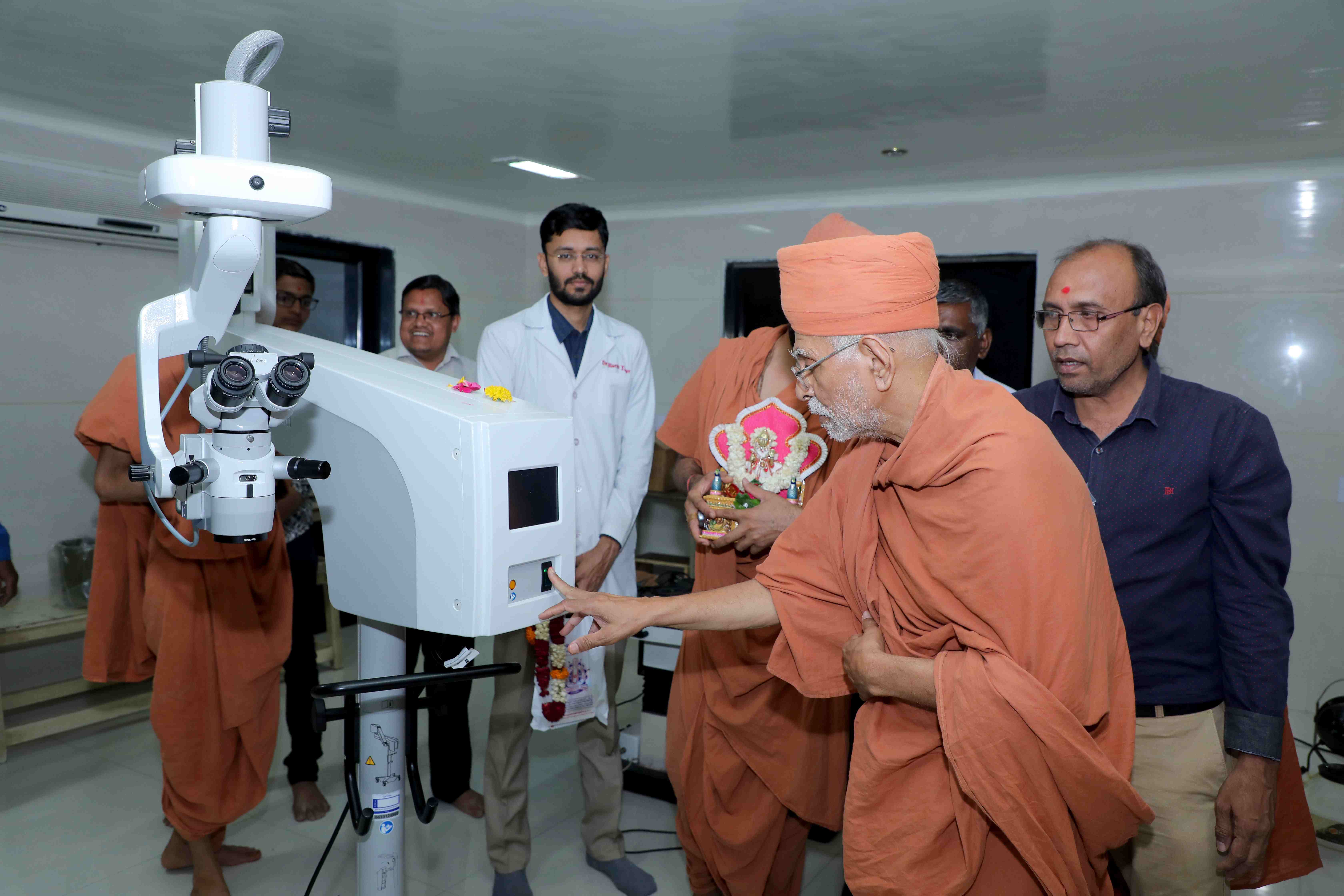 Opening of latest Angiography, Microscope Operation Machine and ...