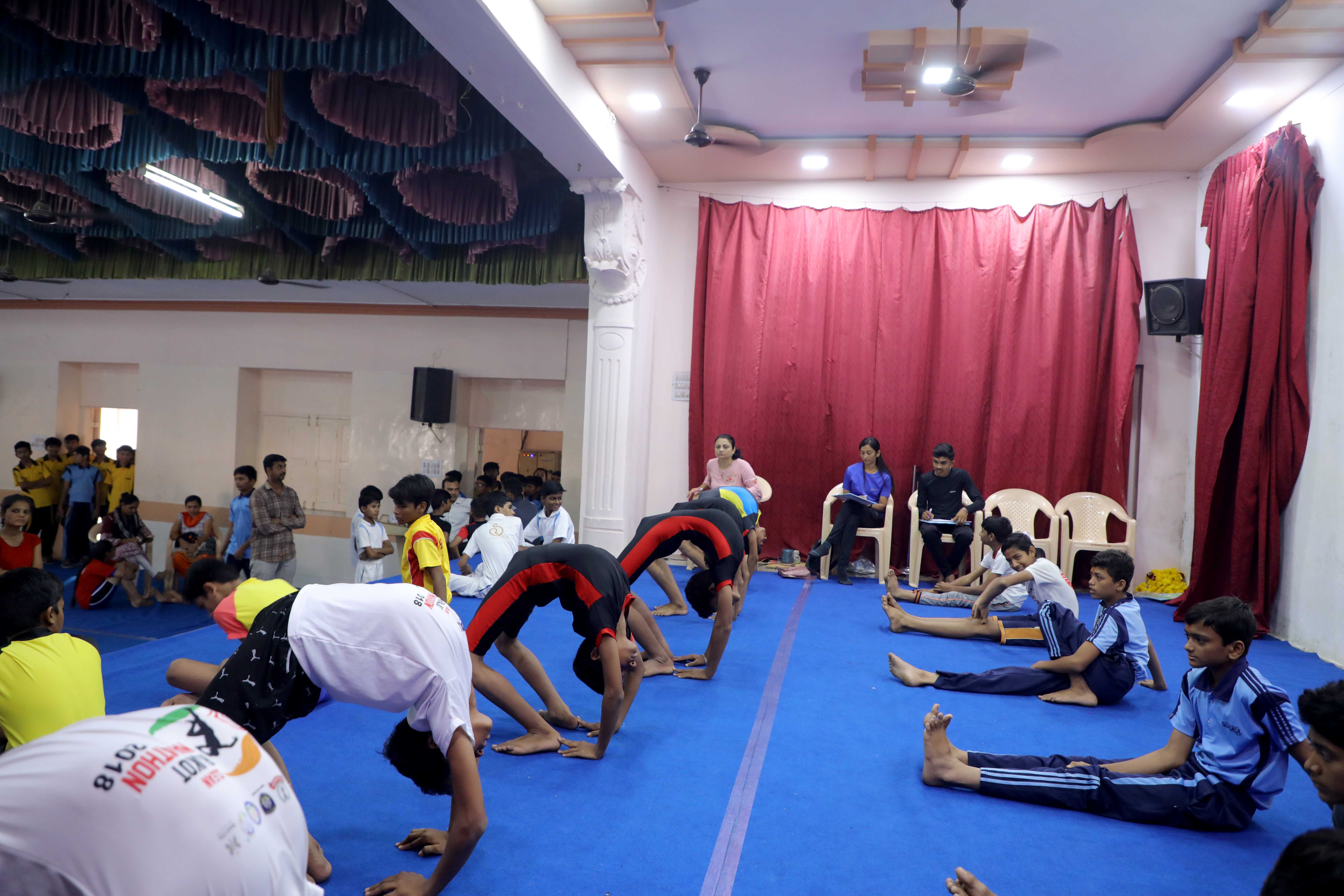 Nilkanth Global Yoga Compitation || Rajkot | Swaminarayan Gurukul Rajkot Sansthan