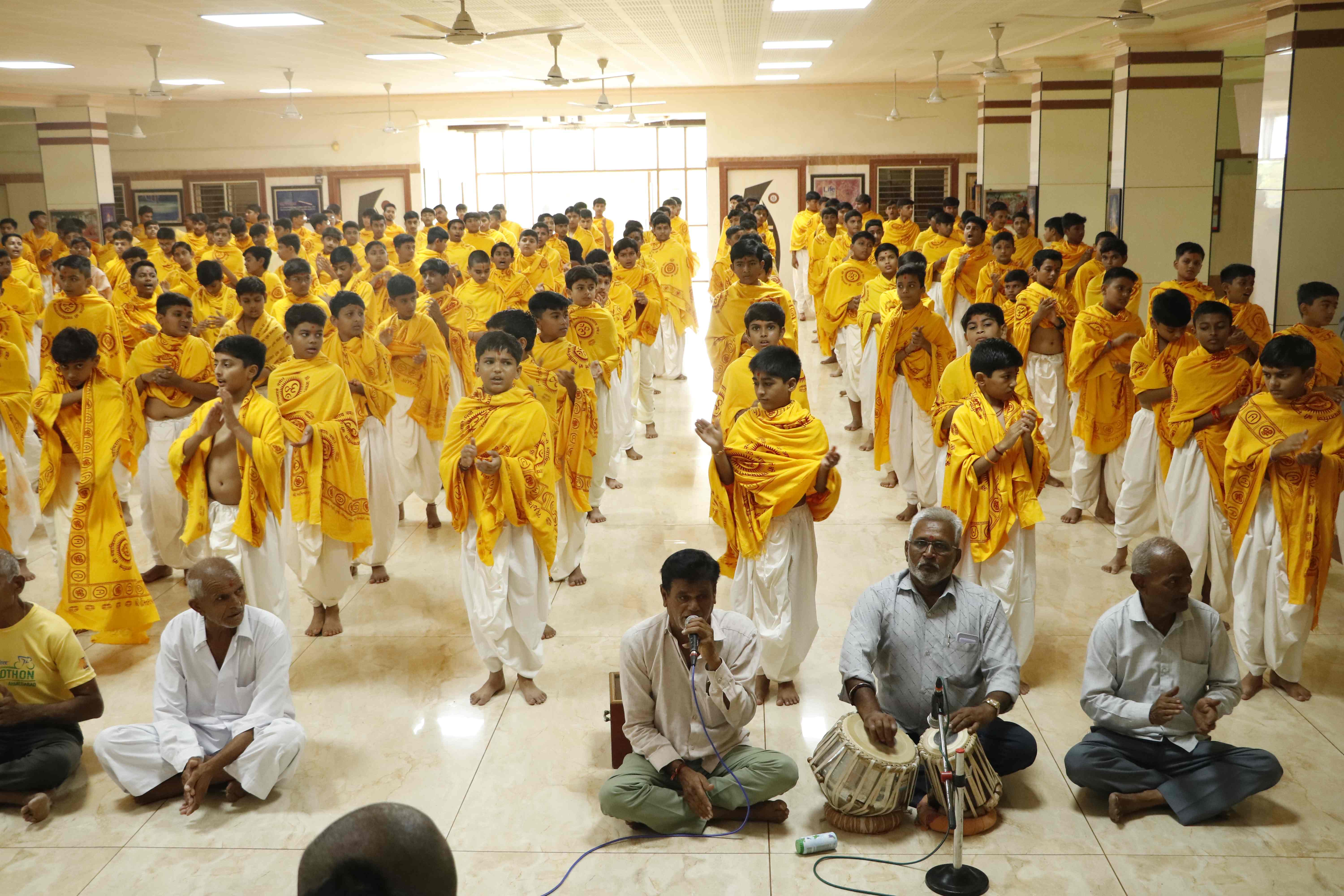 1 Month Akhand Dhun Purnahuti at Morbi Gurukul | Swaminarayan Gurukul ...