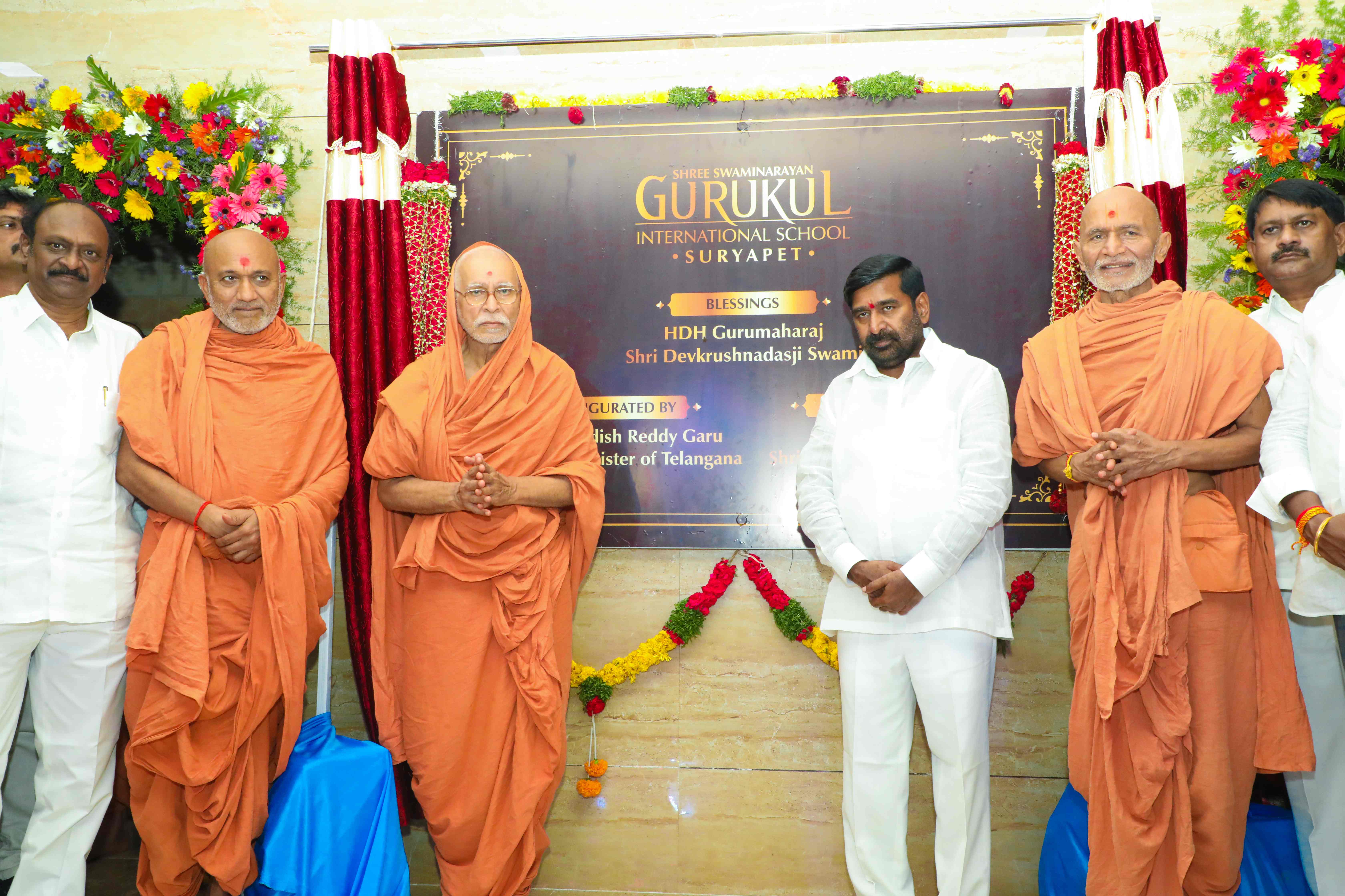 Inauguration of Suryapet Gurukul | Swaminarayan Gurukul Rajkot Sansthan