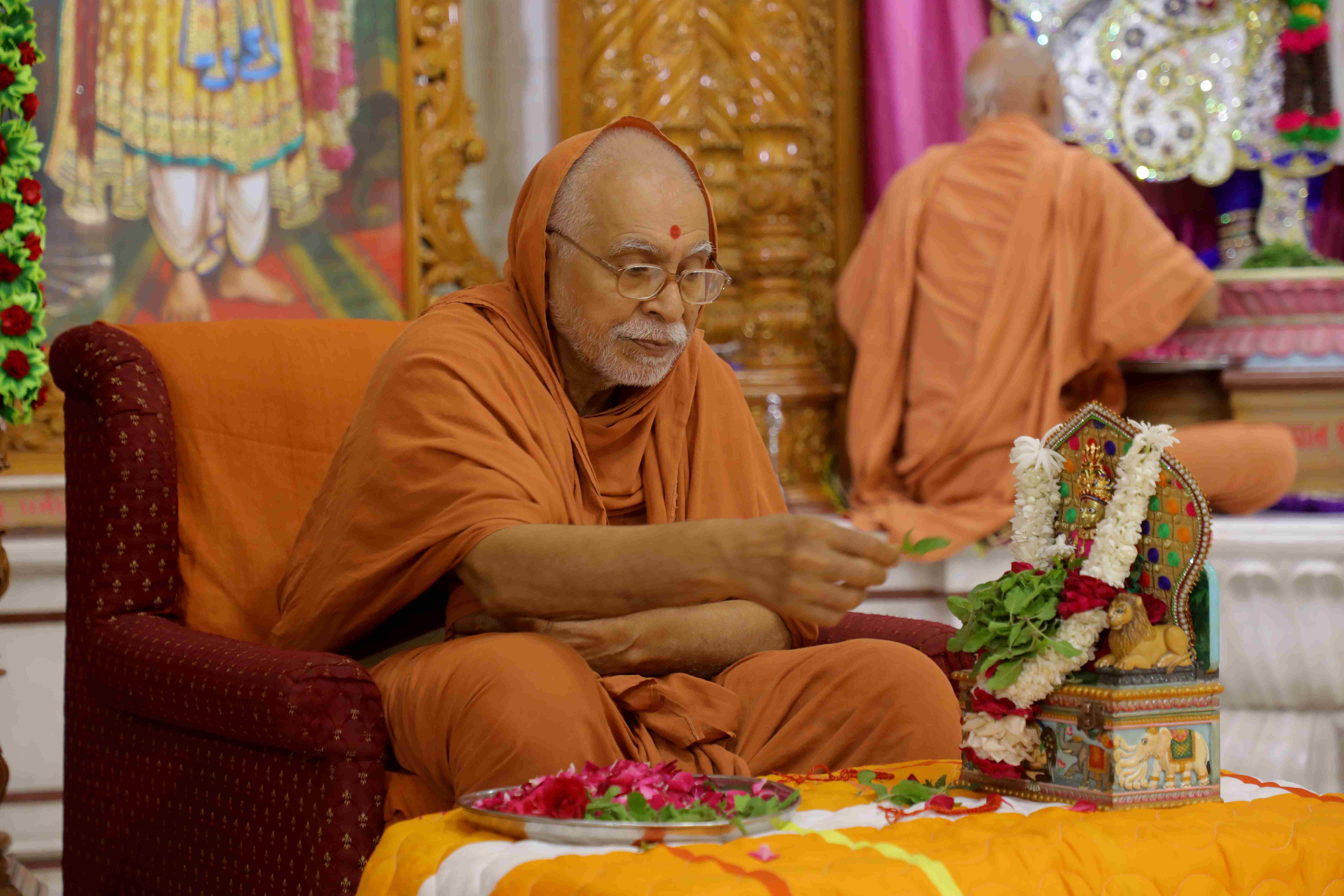 Janmangal Anushthan of 75 Lakh Paath started by Santo on the Occasion ...