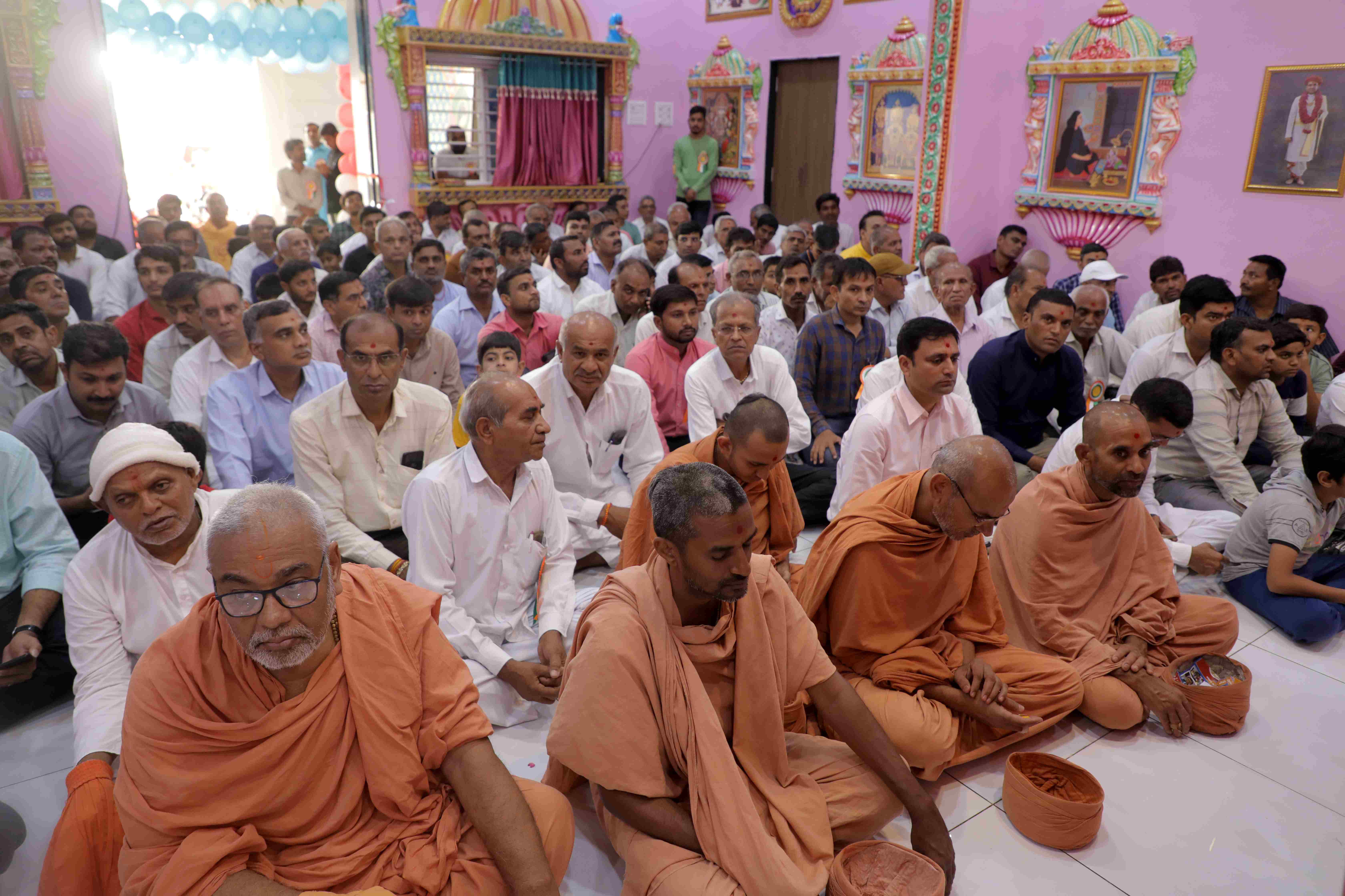 New Premvati Mahila Mandir Inauguration at Jasdan | Swaminarayan ...