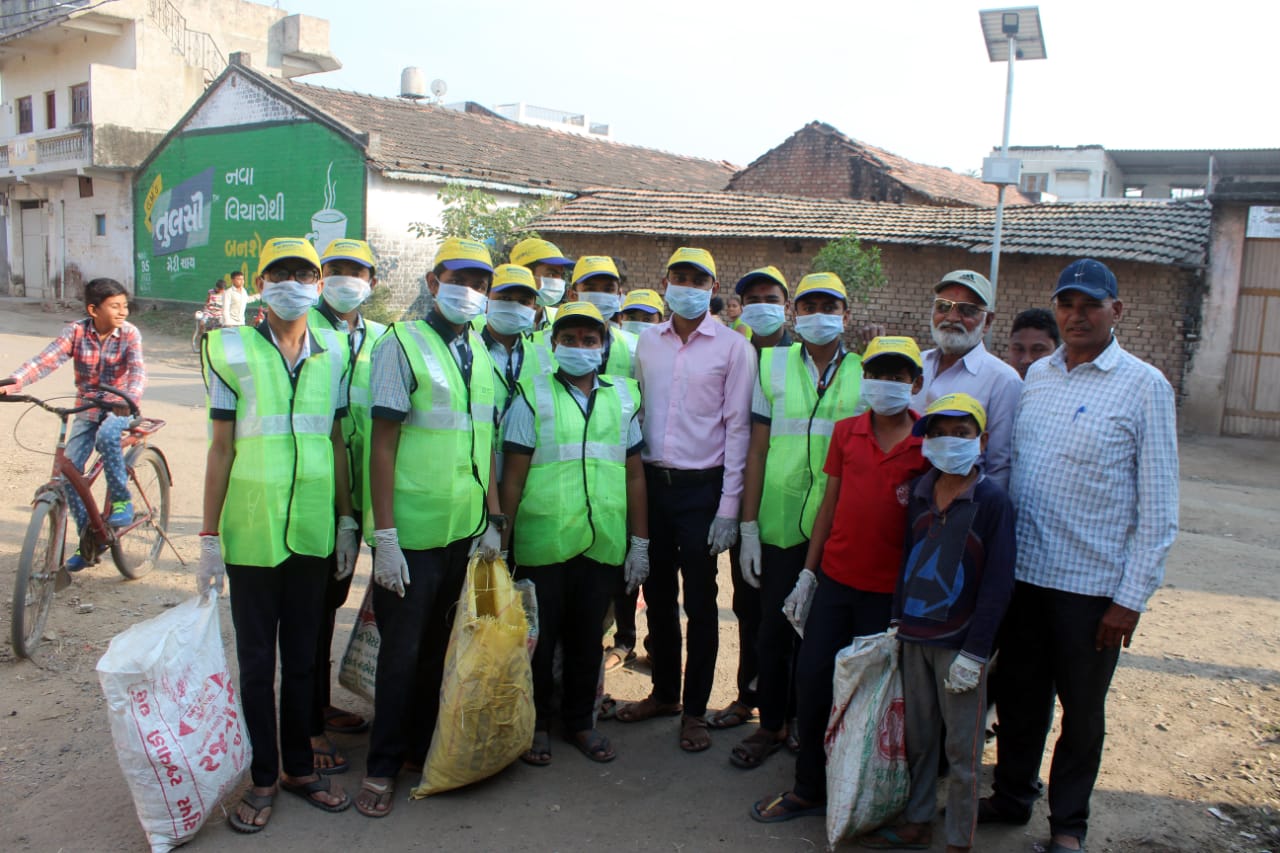 Swachh Bharat Abhiyan - Kankot Village | Swaminarayan Gurukul Rajkot ...