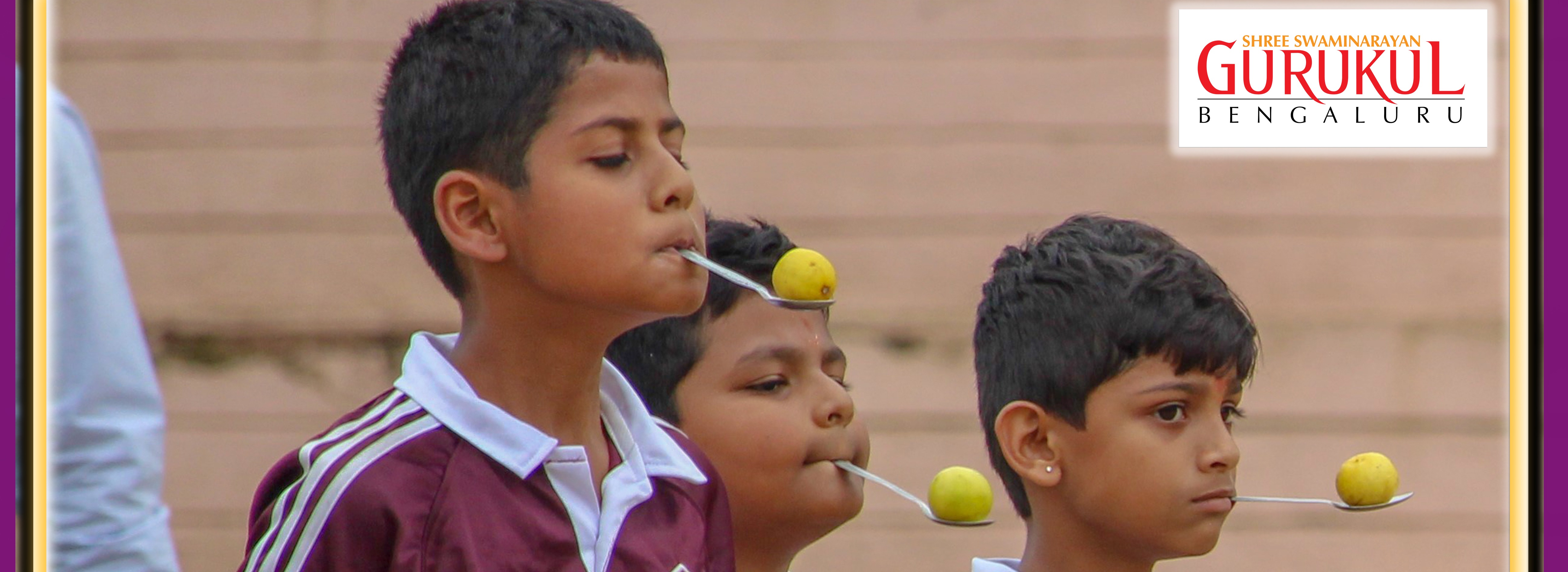 Kids Olympics at Gurukul Bangalore | Swaminarayan Gurukul Rajkot Sansthan