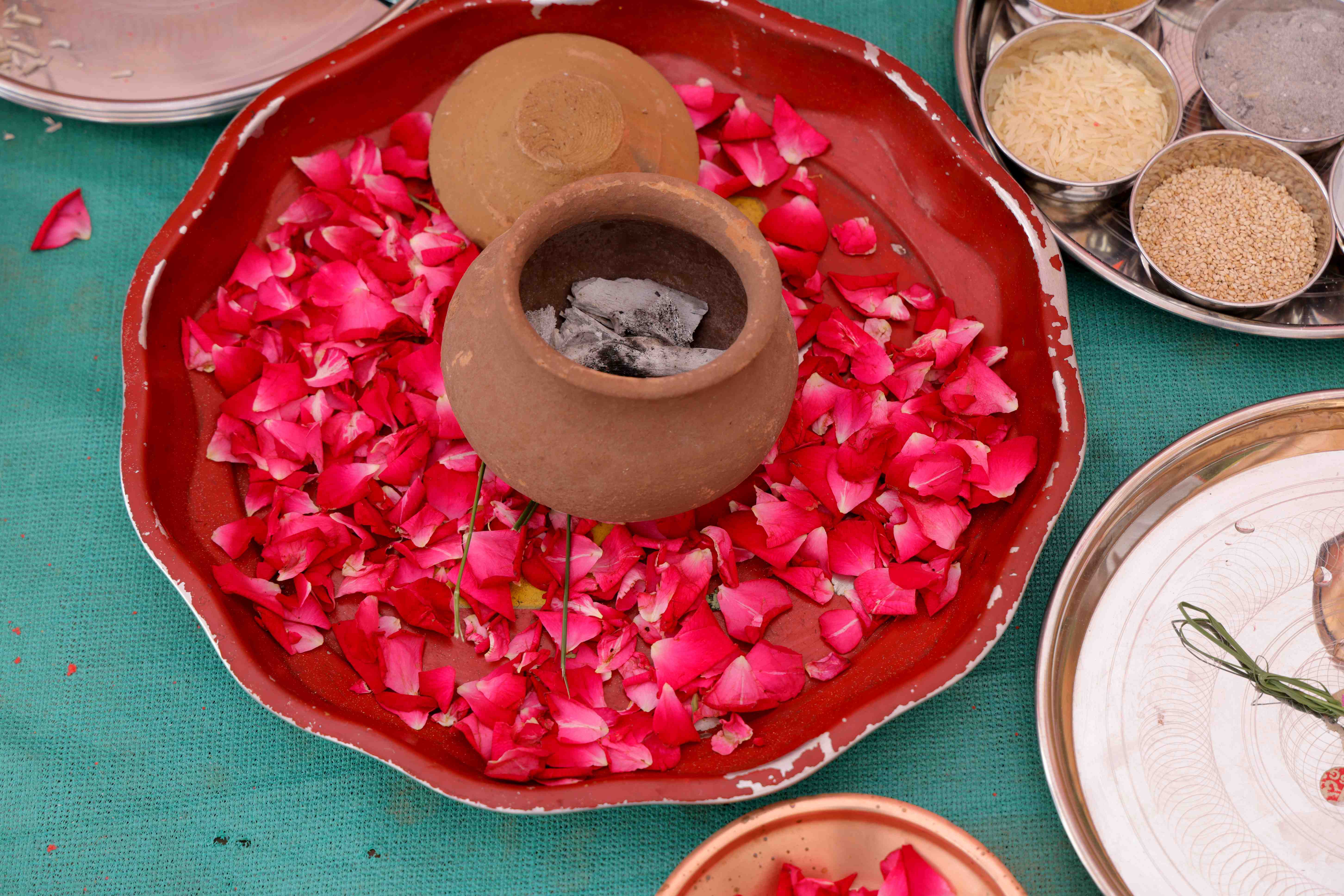 Pu. Laxminarayandasji Swami Asthi Visarjan at Triveni Sangam, Narmada ...